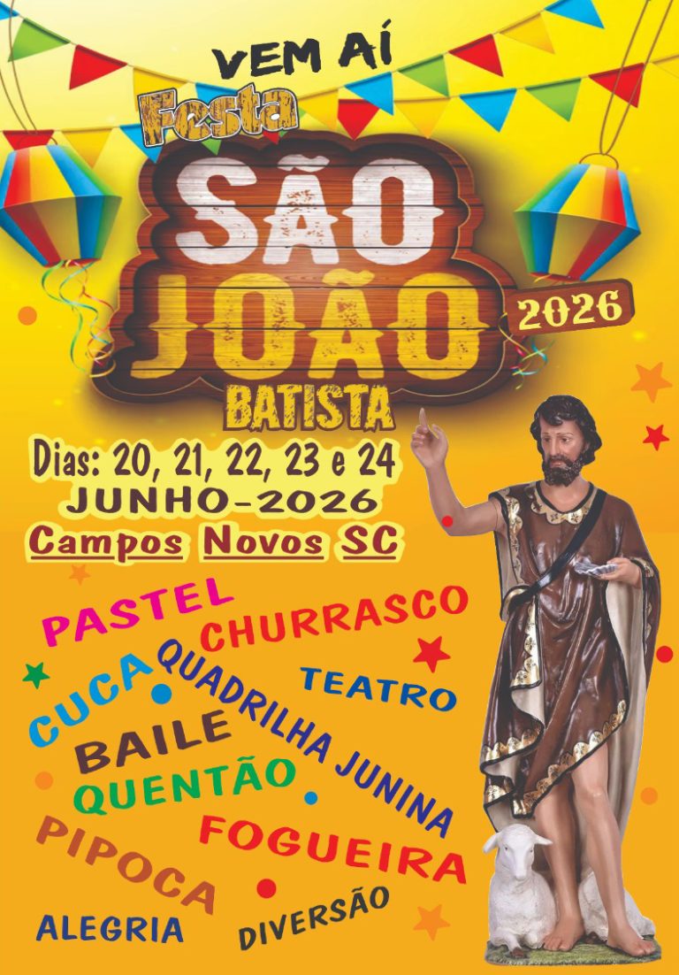 Festa de São João Batista já tem Programação e datas marcadas - Jornal ...